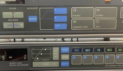 Sony Liberty V7 3 unit Hifi System PS-FL77 Turntable, TA-V7 Amp, ST-V7L ...