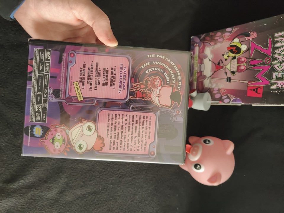 INVADER ZIM HOUSE BOX SET GIR PIGGY OF DOOM COMPLETE DVD SET | eBay