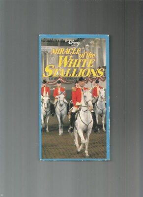 Disney's Miracle of the White Stallions, Robert Taylor, VHS 12257088038 ...