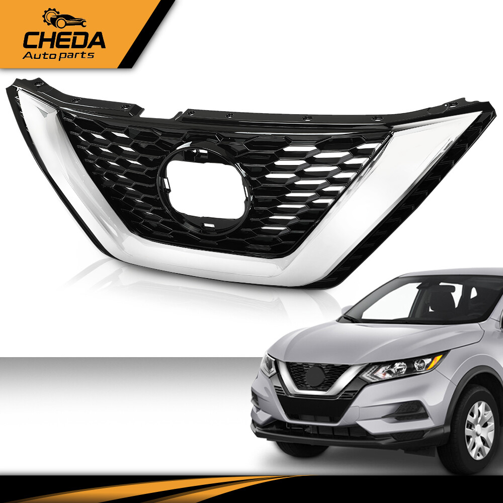 Fit For 2020 2021 Nissan Qashqai Rogue Sport Front Upper Grille ...