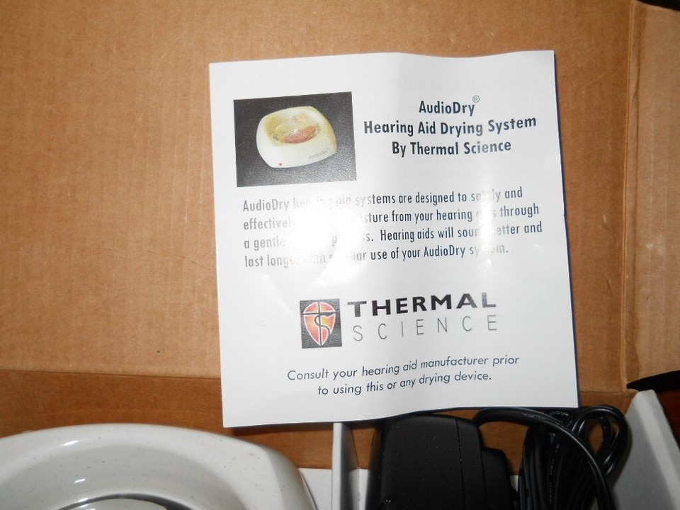 Audio Dry Hearing Instrument Dryer by Thermal Science New In Box with ...