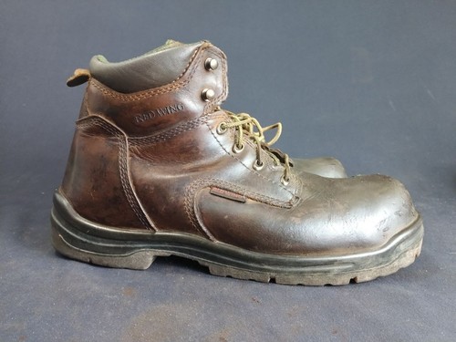 Mens 13D Red Wing 2235 King Toe Brown Leather Steel Toe Boots | eBay