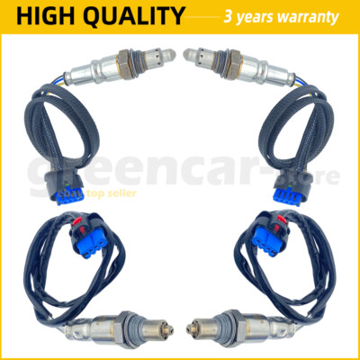 4Pcs Upper & Lower O2 Oxygen Sensor FOR 2018-2020 Ford F-150 5.0L FLEX ...