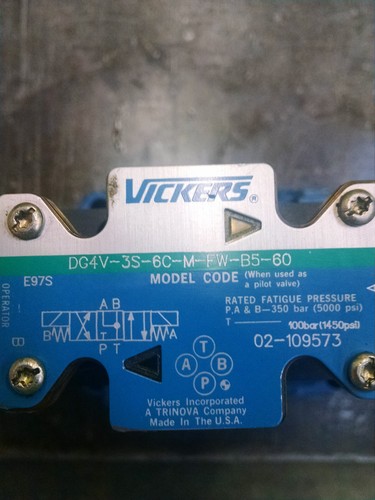 Vicker Directional Valve DG5S H8 8C 2 E T W B 21 | eBay