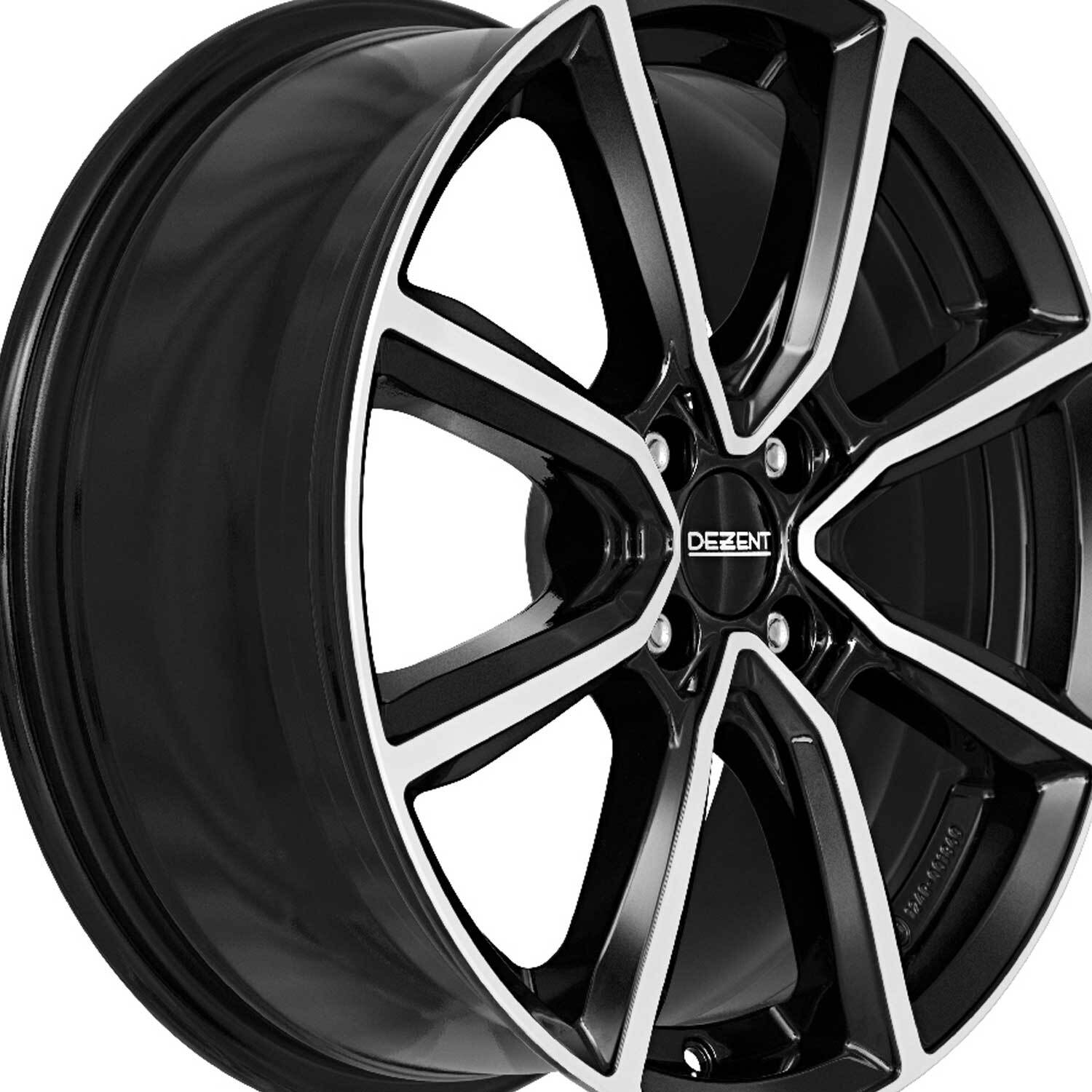 4 Dezent TN dark wheels 5.5Jx15 4x100 for Subaru Justy G3X 15 Inch rims ...