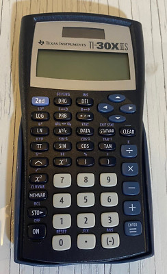 Texas Instruments TI-30XIIS Scientific Calculator Solar Instruction ...