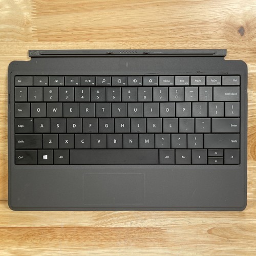 Microsoft Surface Type Cover 2 1561 Gray Illuminated Keys QWERTY ...