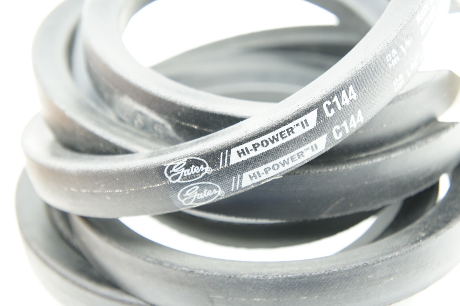 Gates Belt C144 Hi-power II V-belt 148" Outside Length 7/8" Top Width ...