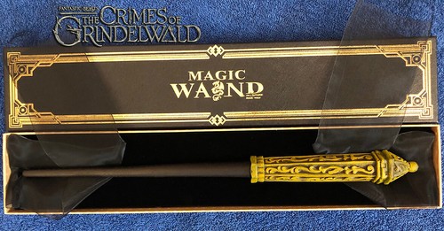 Corvus Lestrange Sr Wand 15", REAL WOOD, Fantastic Beasts Harry Potter ...