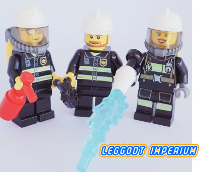 LEGO City Firefighter Pack D - Emergency Fire Service minifigures FREE ...