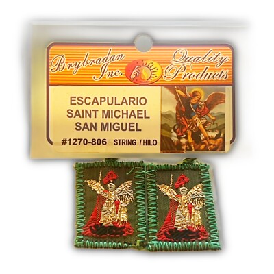 ESCAPULARIO SAN MIGUEL ST MICHAEL (111490) | eBay