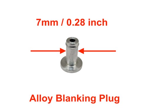 7mm 0.25" BOV Alloy Hose Blanking Plug Bung Dump Valve - 1PC | eBay