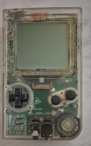 Nintendo Gameboy Pocket Clear Console. AS IS | eBay