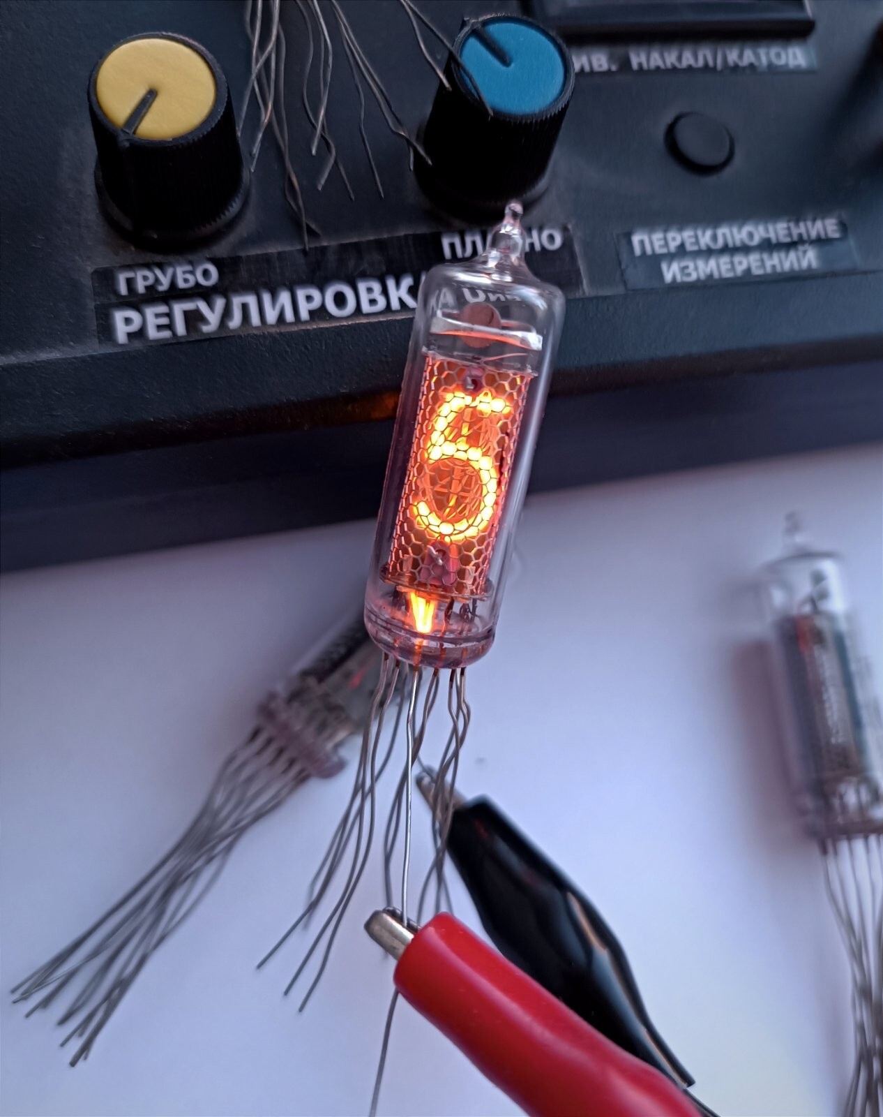 2 pcs Vintage IN-16 IN16 Nixie Tube lamp clock USSR DIY #1 | eBay