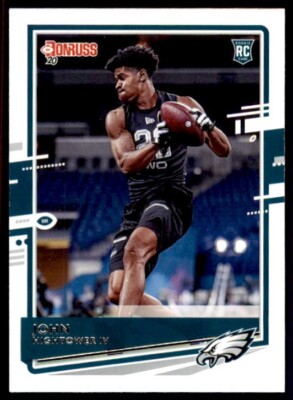2020 DONRUSS FOOTBALL CARD PHILADELPHIA EAGLES #278 JOHN HIGHTOWER IV ...