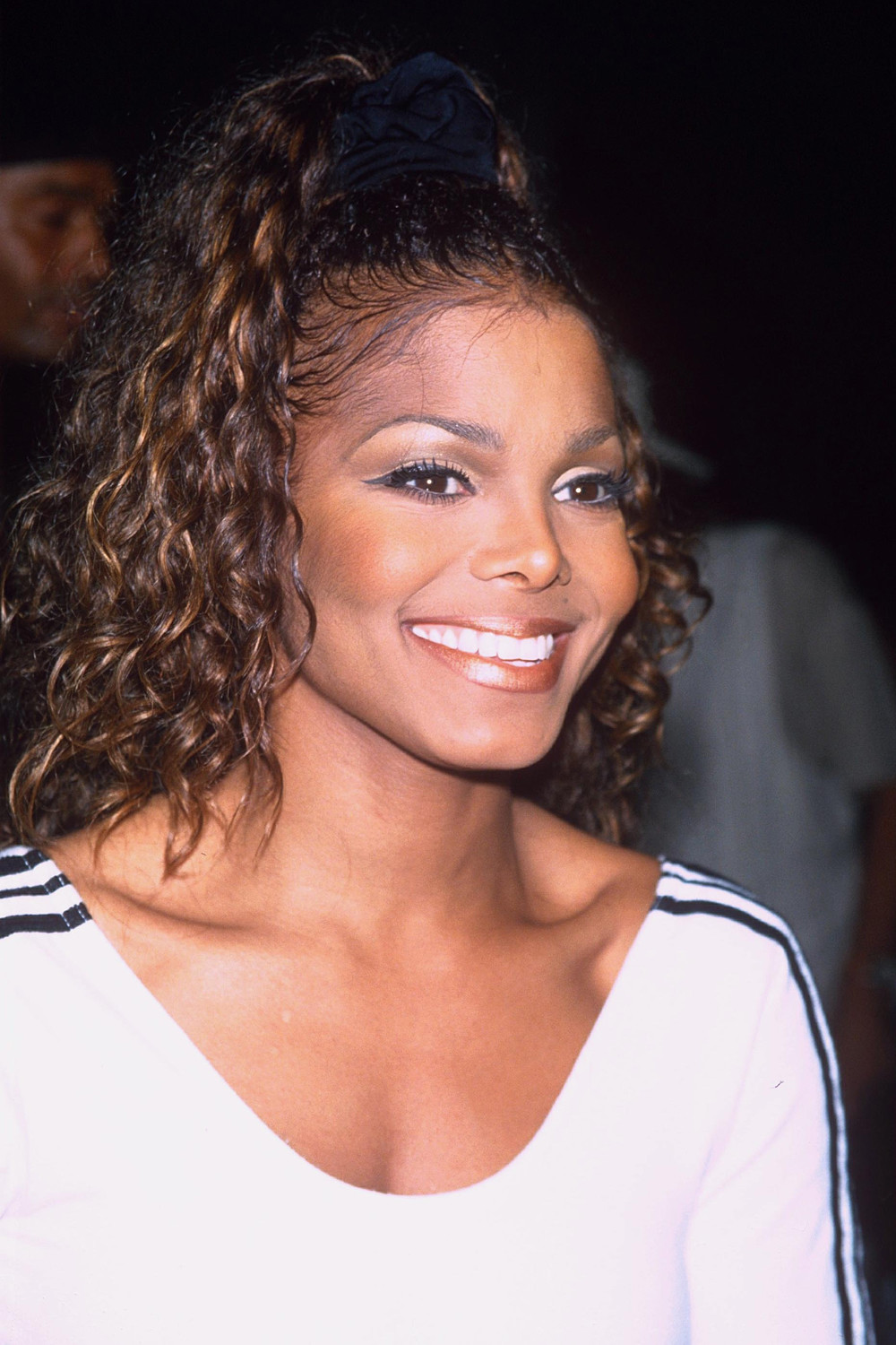 GLOSSY PHOTO PICTURE 8x10 Janet Jackson Beautiful Smile | eBay