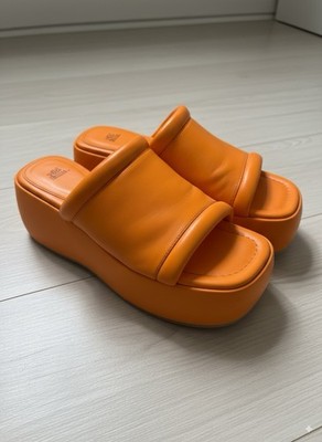 Lizzie McGuire Wild Fable Target Orange Platform Alanna Slide Sandals ...