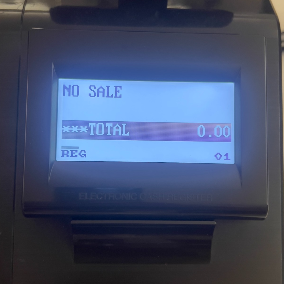 Sharp XE-A207 Cash Register No Keys - Tested and Working | eBay