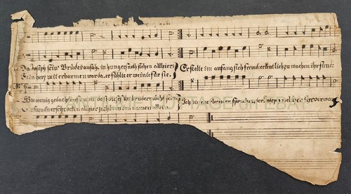 1800s antique MUSIC SHAPE NOTES handwritten fraktur german piece lyrics ...