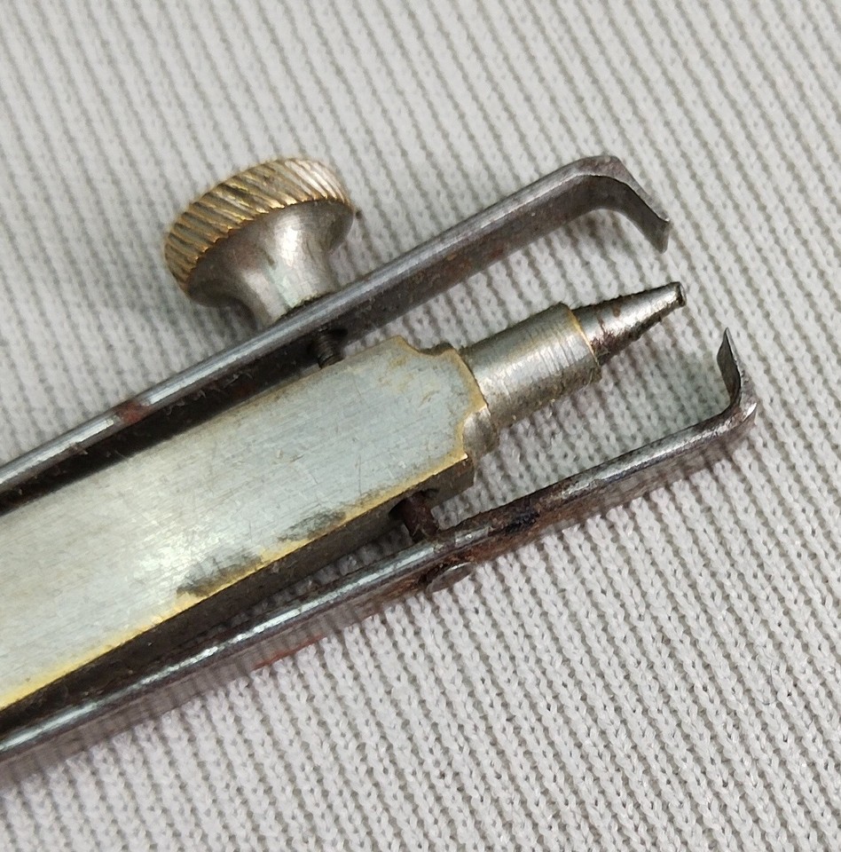 SMALL VINTAGE WATCHMAKERS HAND AND ROLLER REMOVAL TOOL - WATCH HAND ...
