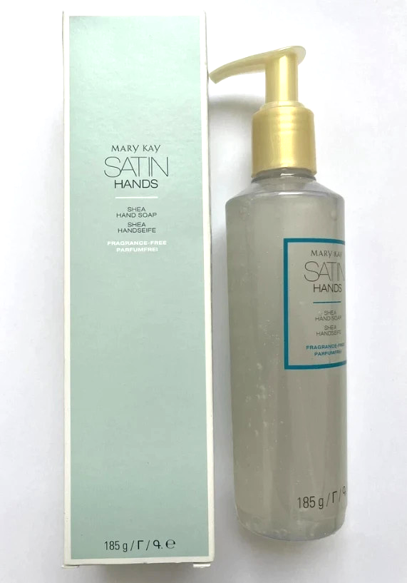 Mary Kay Fragance Free Satin Hands Shea Hand Soap - 6.5 Oz No Box | eBay