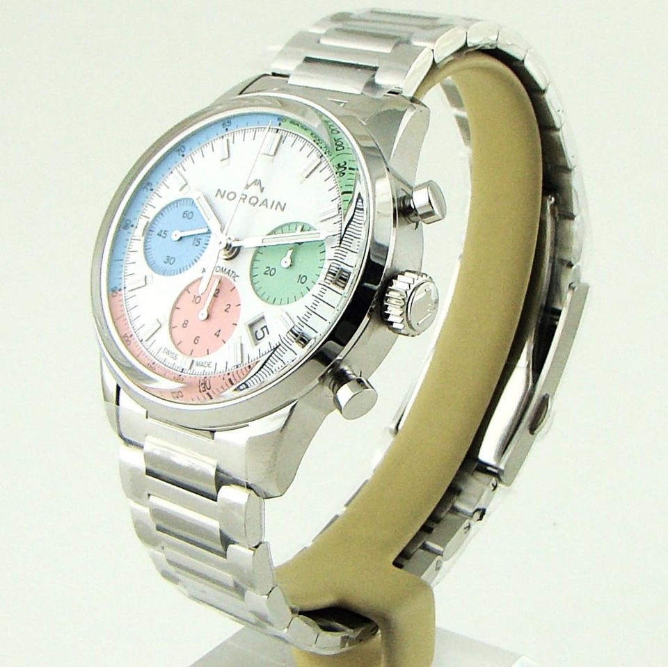 NORQAIN FREEDOM 60 CHRONO 40MM ENJOY LIFE N2201.19S01.C01 | eBay
