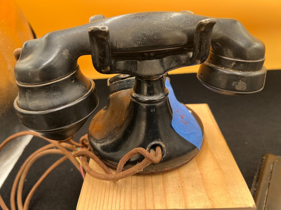 Vintage Western Electric Rotary Dial Telephone B1 with Ringer Box (Lot ...