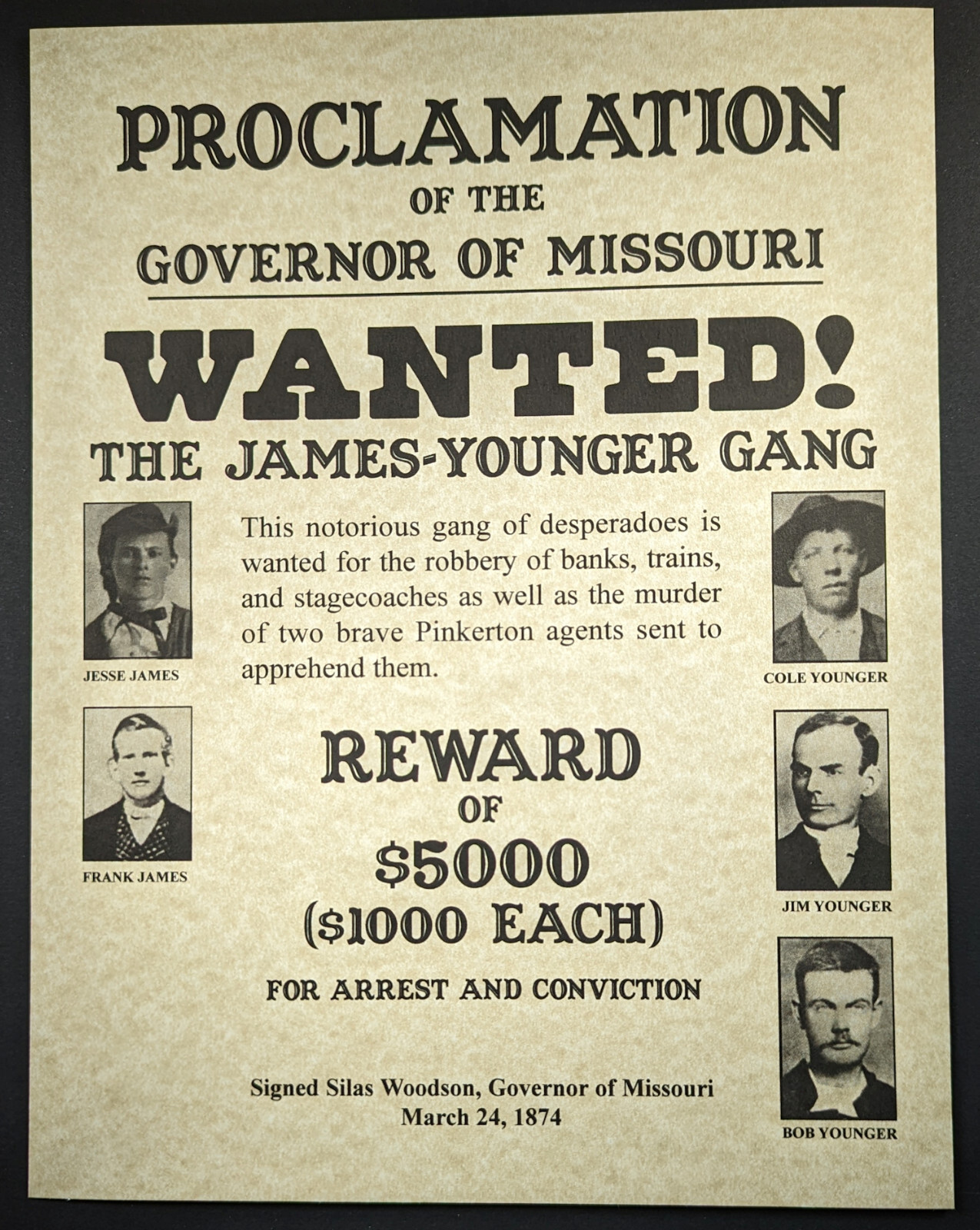 Jesse Woodson James Gang