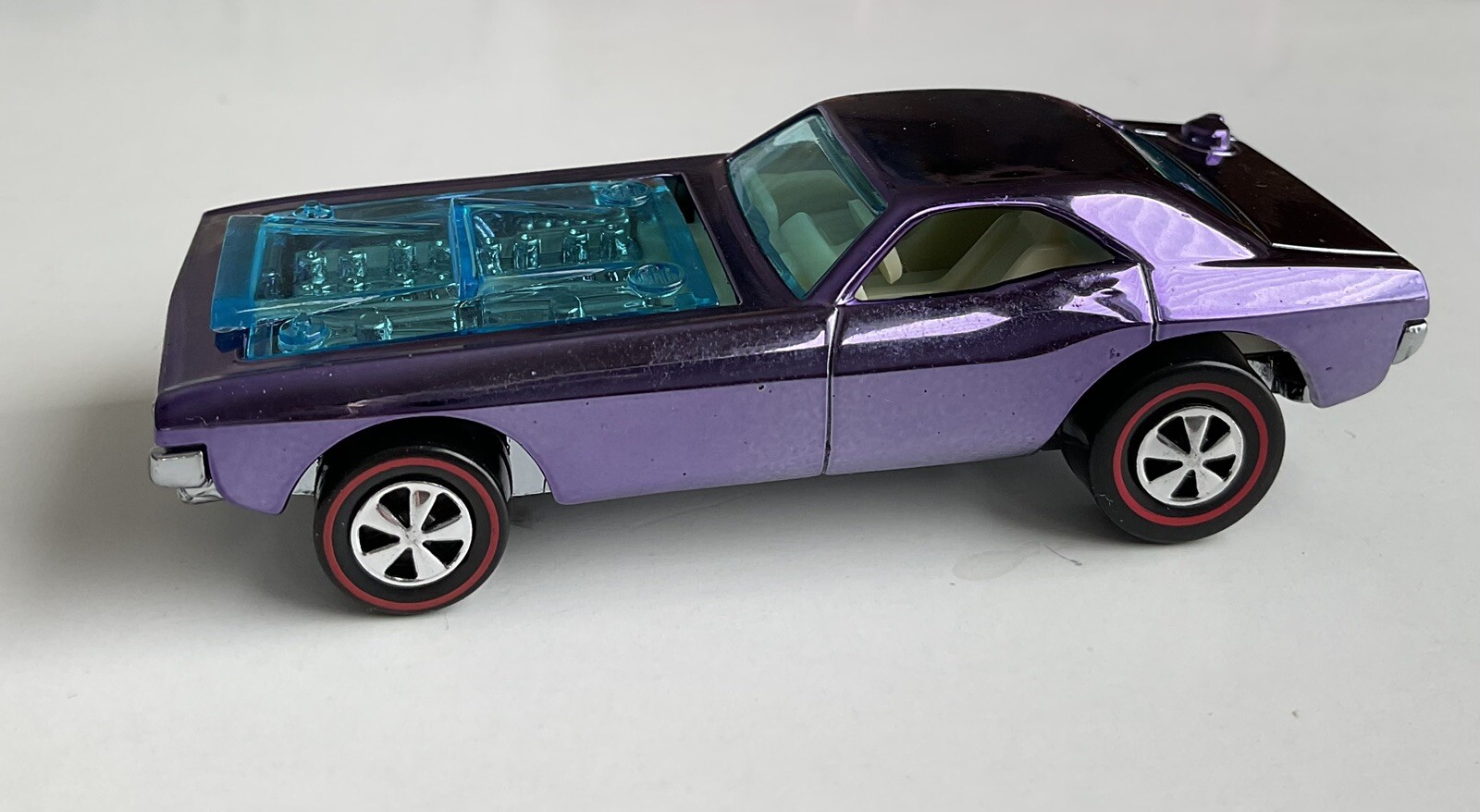Hot Wheels REDLINES BYE FOCAL/ CUSTOM SPECTRAFLAME “PURPLE “ | eBay