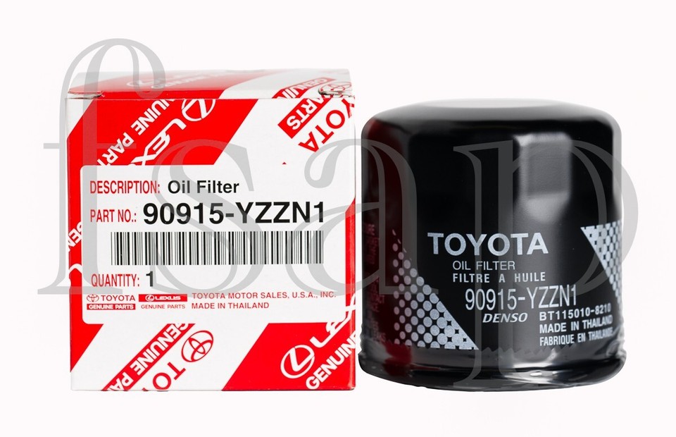 Genuine Toyota oil change kit for 2018-2023 Toyota Camry 2.5L L4 engine ...