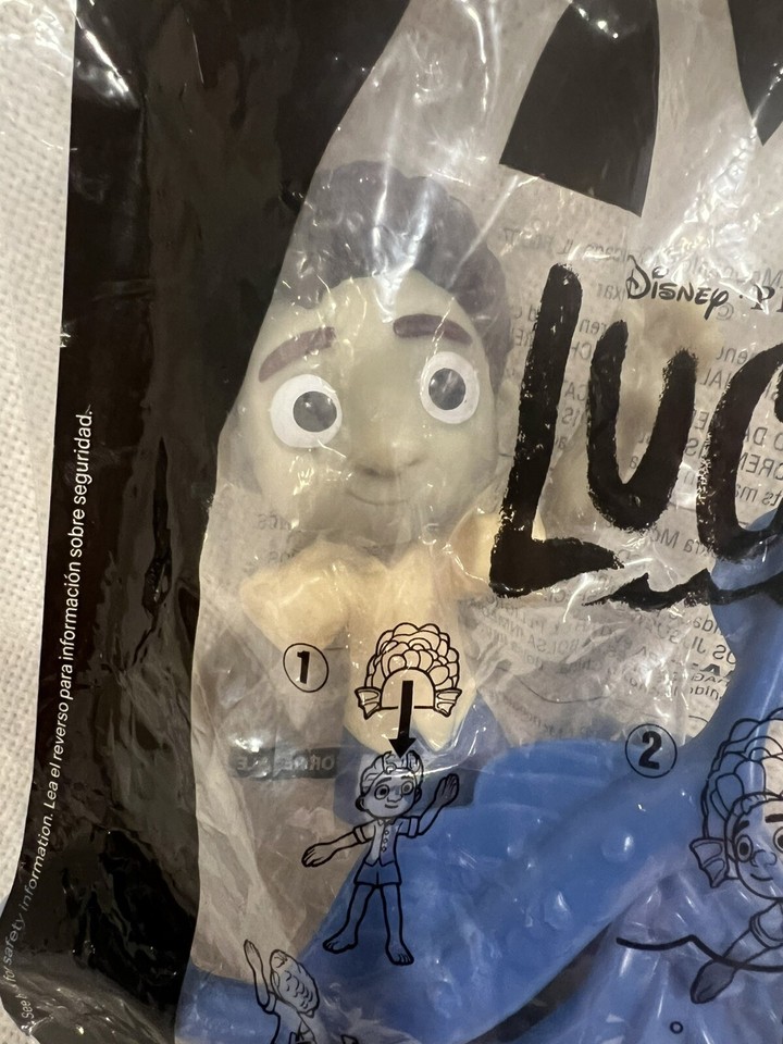 McDonalds Happy Meal Toy Disney Pixar LUCA #7 Luca Paguro Color Change ...