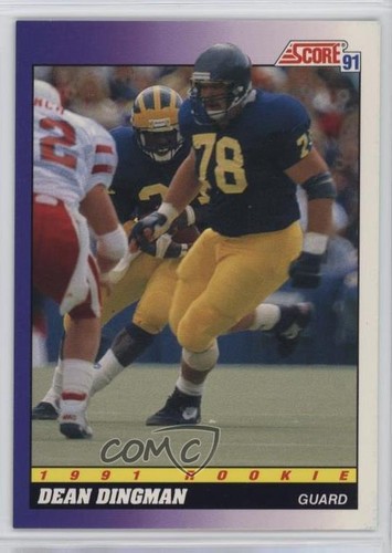 1991 Score (Yellow Stripes on 's Helmet) Dean Dingman Jarrod Bunch ...