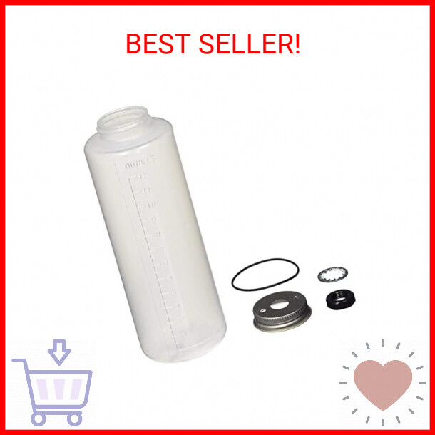 Robinair 19867 Oil Injector Bottle Assembly/Repair Kit with Steel Cap ...
