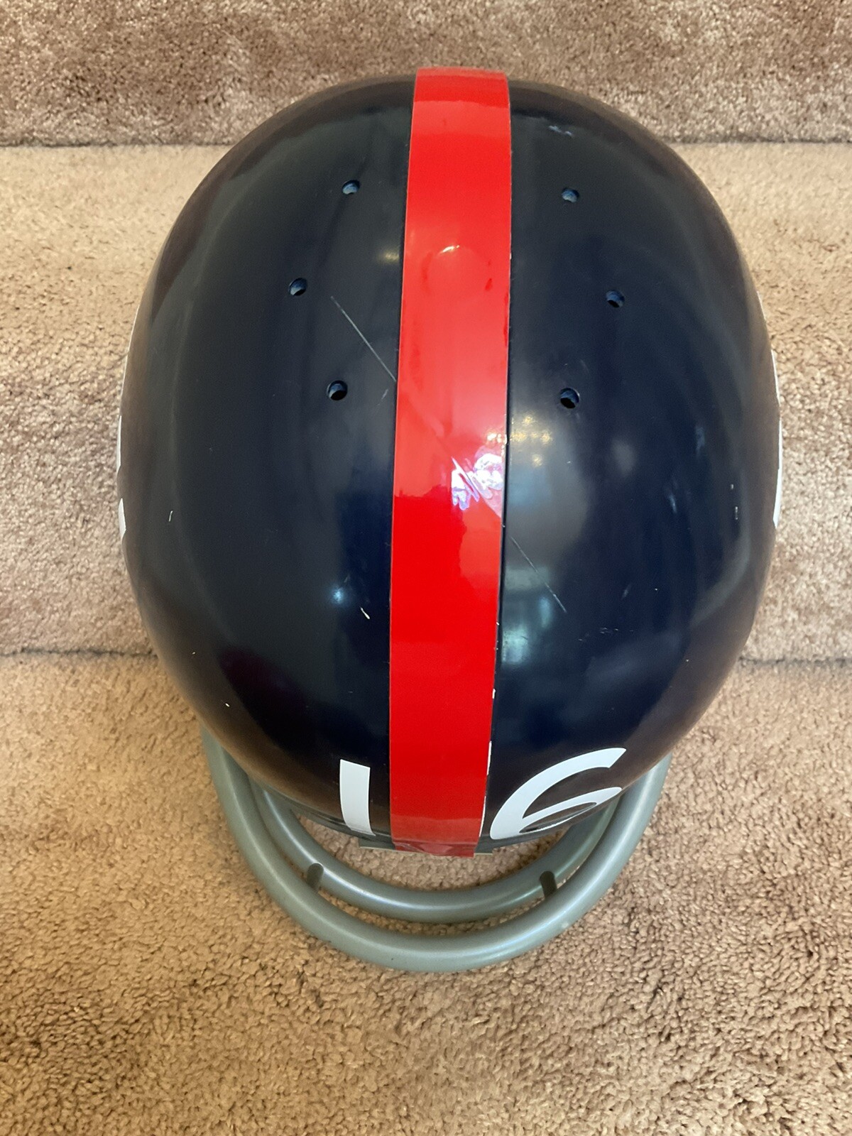 Riddell TK2 Suspension Football Helmet New York Giants Rare Concussion ...