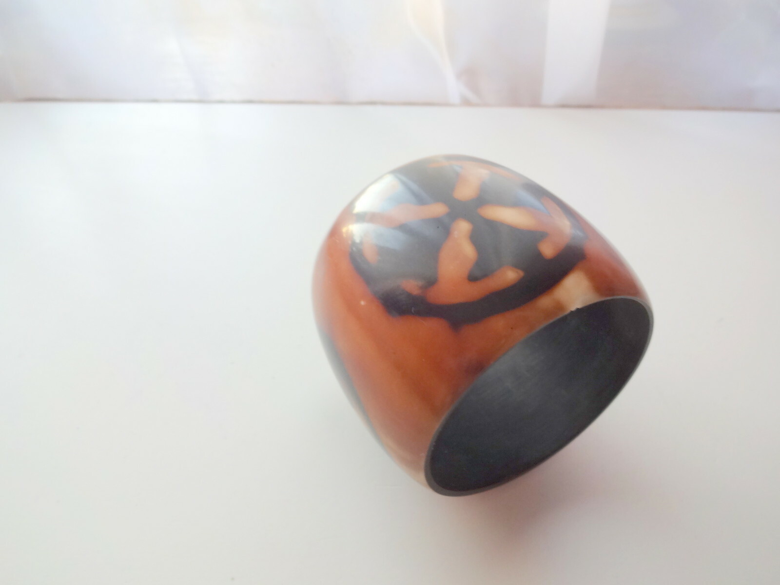 Vtg Stunning Monies Gerda Lynggaard Cotic Cross Horn Massive Bangle ...