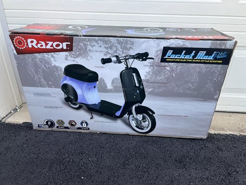 Razor Pocket Mod Petite - Purple black 12V Miniature Euro-Style ...