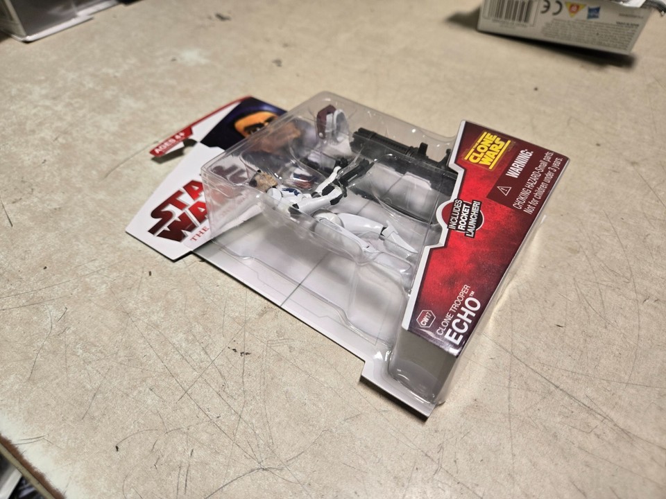 Clone Trooper Echo CW17 2009 STAR WARS The Clone Wars TCW MOC NEW | eBay