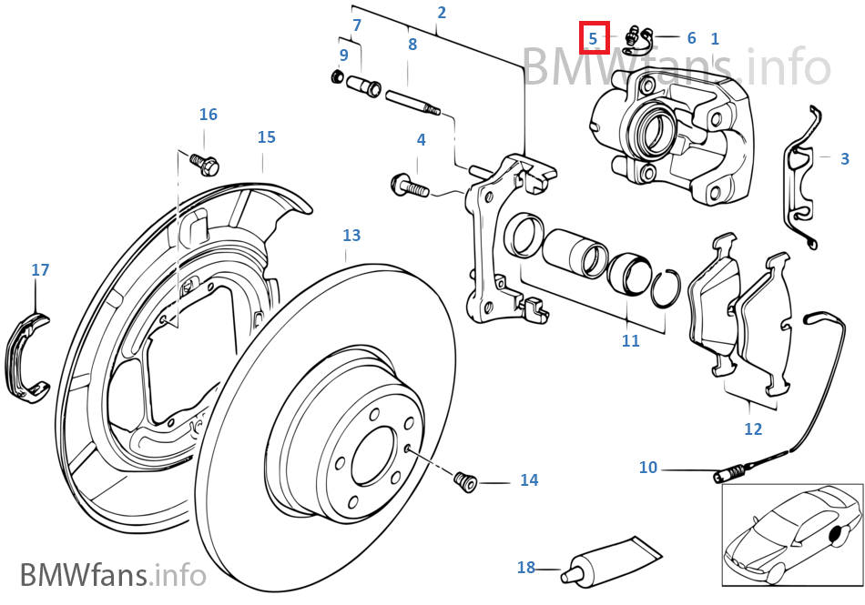 New BMW E81 E90 E39 E60 F10 Front Wheel Brake Bleeder Valve M10X1MM ...