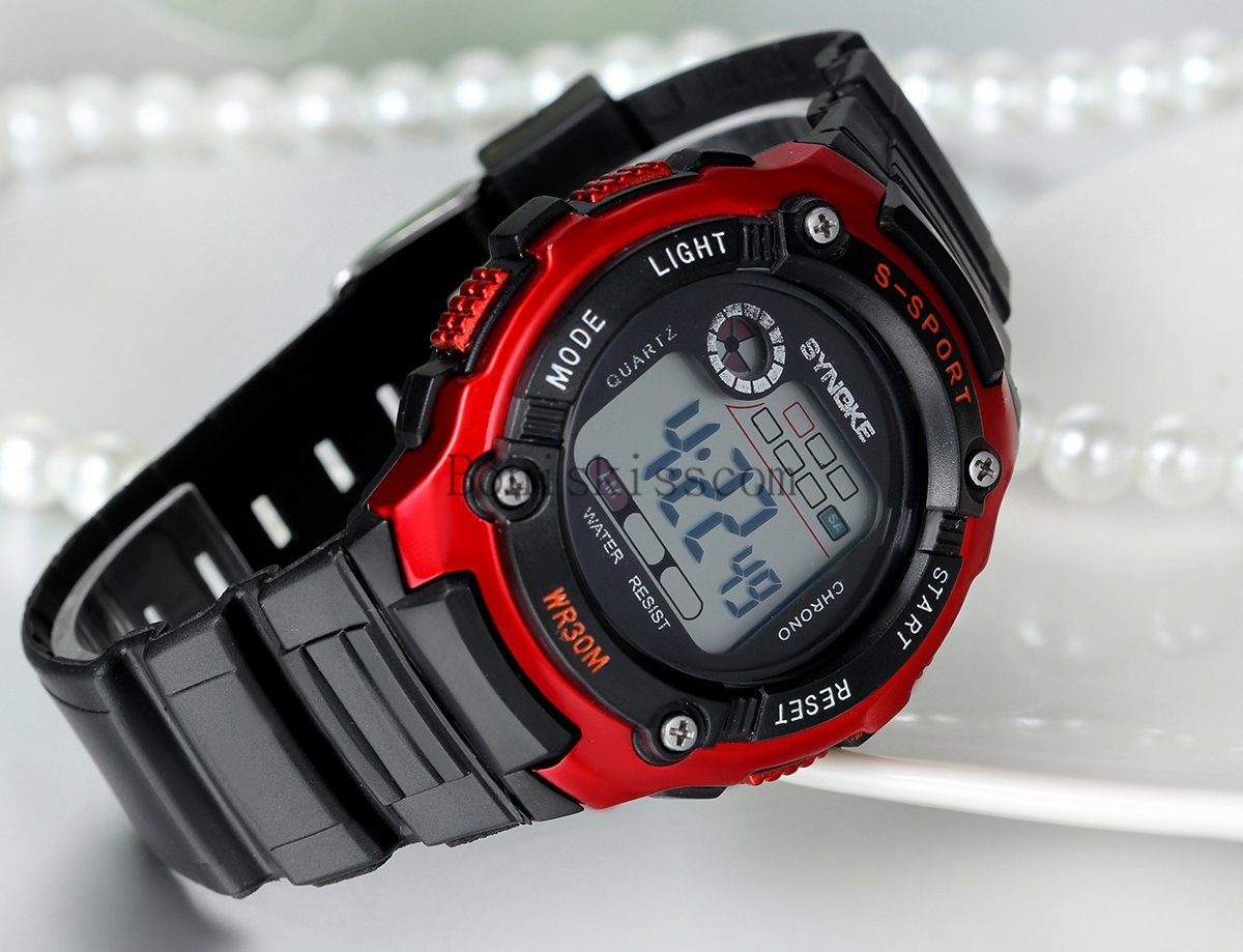 Multifunction Sport Electronic Digital Alarm Wrist Watch For Boy Girl ...