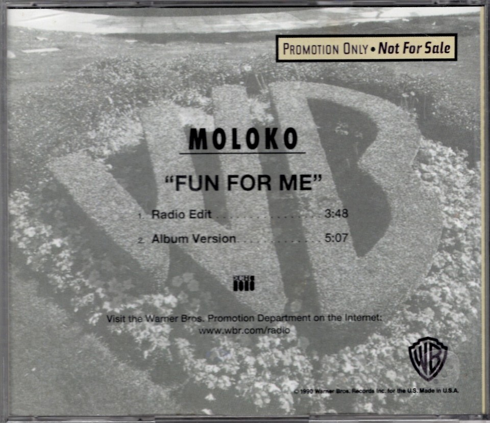 Moloko "Fun for Me" (1997 CD Single) | eBay