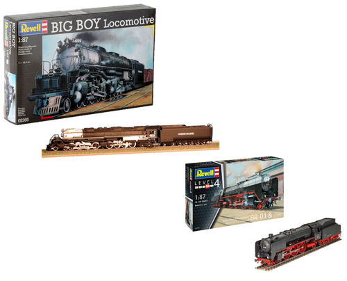 Revell 1:87 Big Boy Locomotive Model Kit - 02165 for sale online | eBay