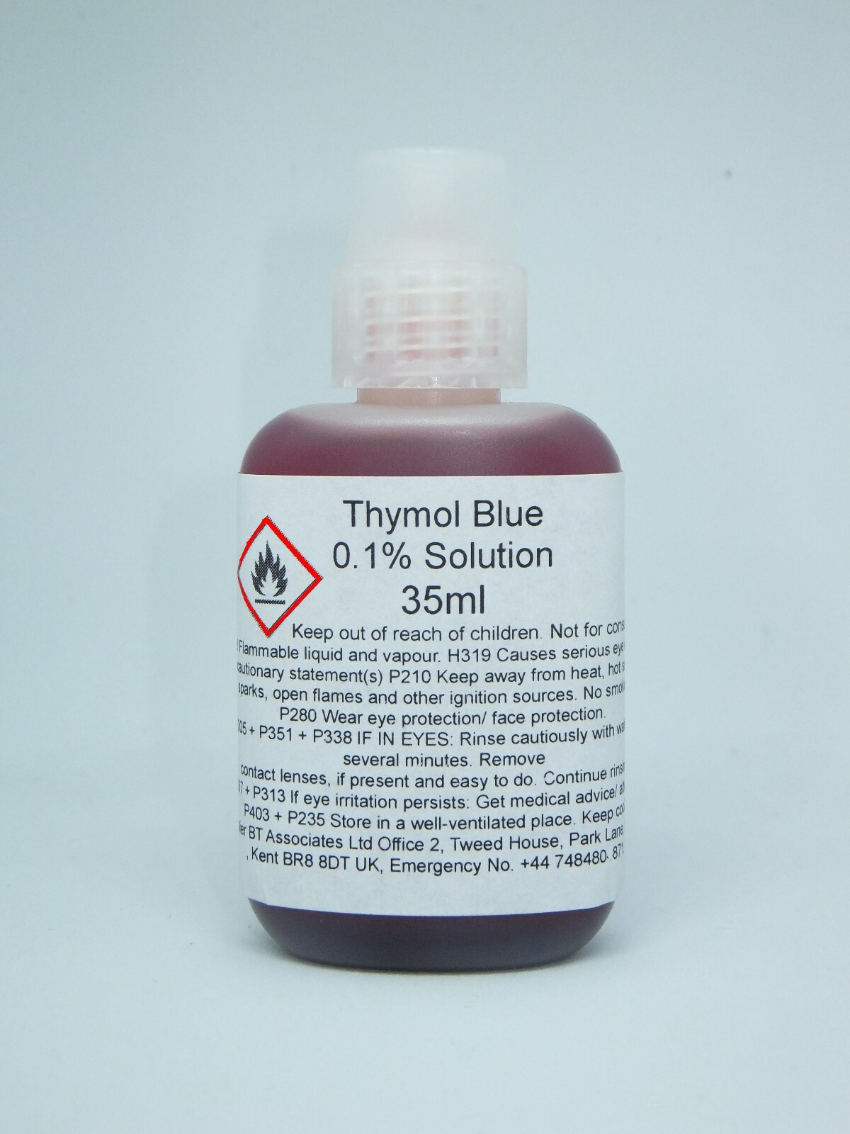 Thymol Blue pH Indicator Solution 35ml Dropper Bottle New | eBay UK