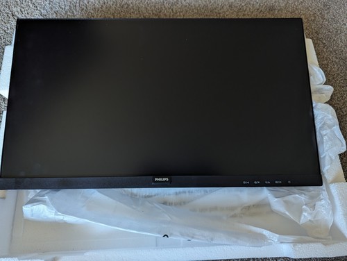 PHILIPS 22 inch Class Thin Full HD (1920 x 1080) 75Hz Monitor, VESA ...