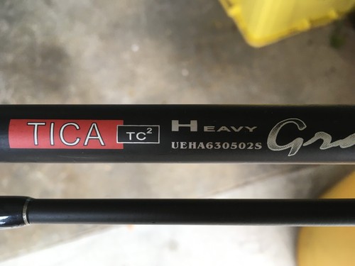 TICA UEHA630502S Surf Spinning Rod 10ft - Heavy Graphite - 2 Pcs | eBay