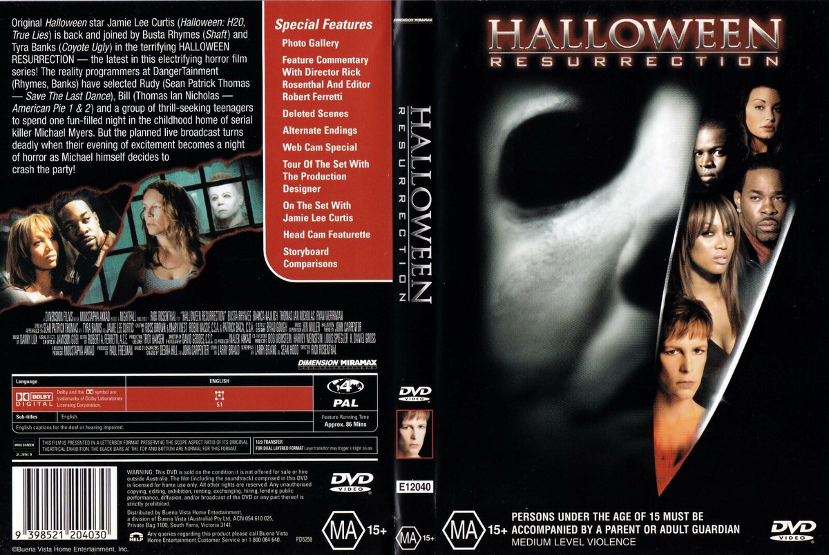 Halloween Resurrection Movie Poster