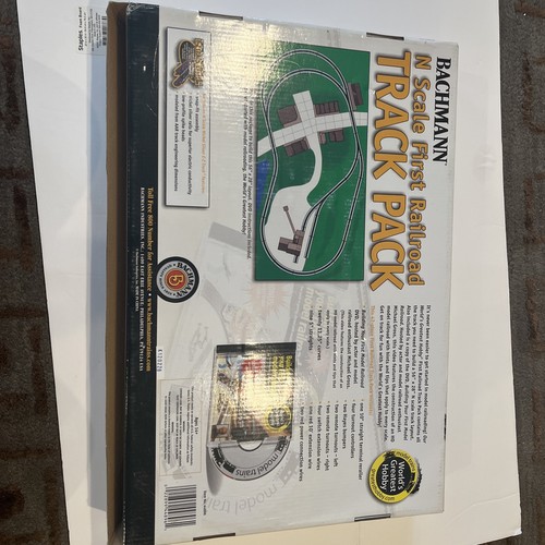 Bachmann ~ N Scale ~ World's Greatest Hobby ~ First Railroad Track Pack ...