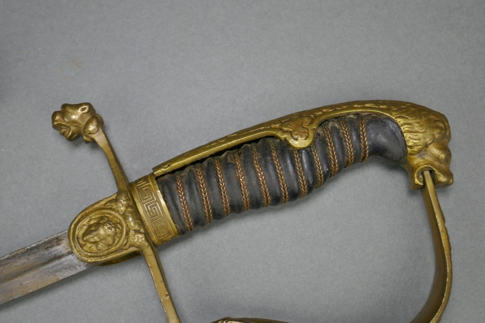 Antique German Miniature 24" Officers Salesman Sample Dress Sword | eBay