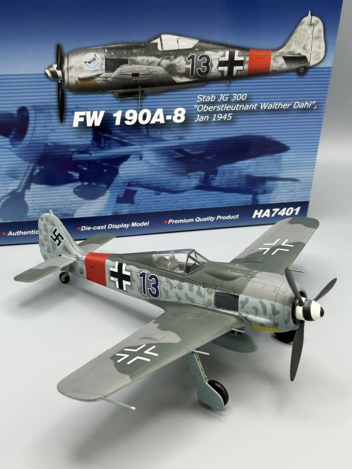 Focke-Wulf FW190A-8 diecast 1/48 scale Sturmjager - Jg300 by ...