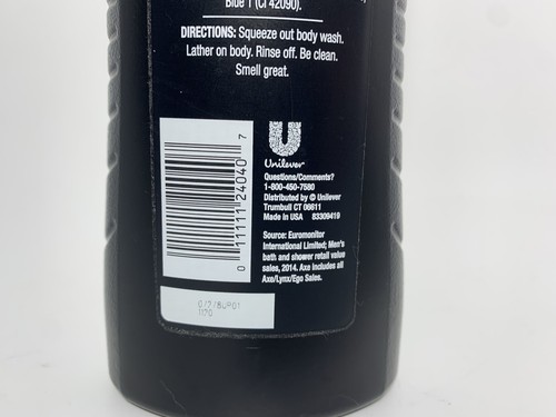 AXE Jet 2 in 1 Body & Hair Wash Clean + Fresh 16 Fl Oz Discontinued | eBay