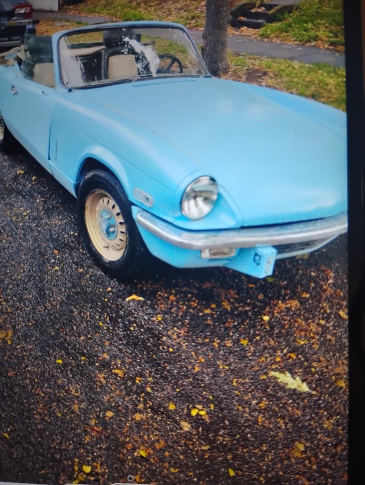 1971 Triumph Spitfire Mk4 Ragtop Convertible | eBay